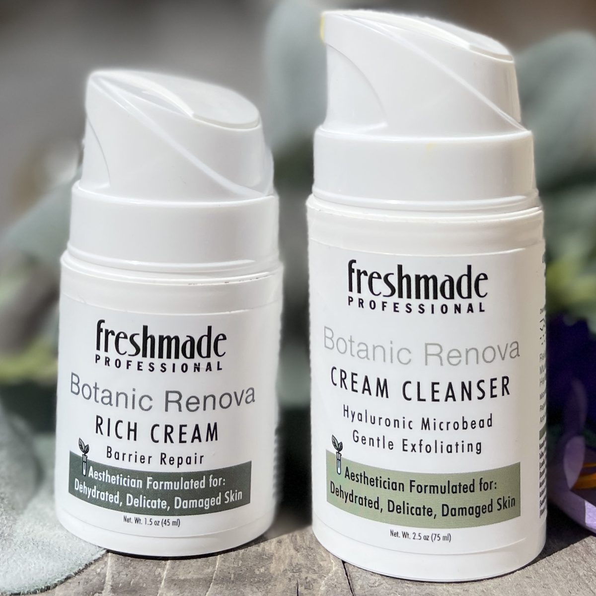 Botanic Renova Exfoliating Cream Cleanser - Freshmade Professional