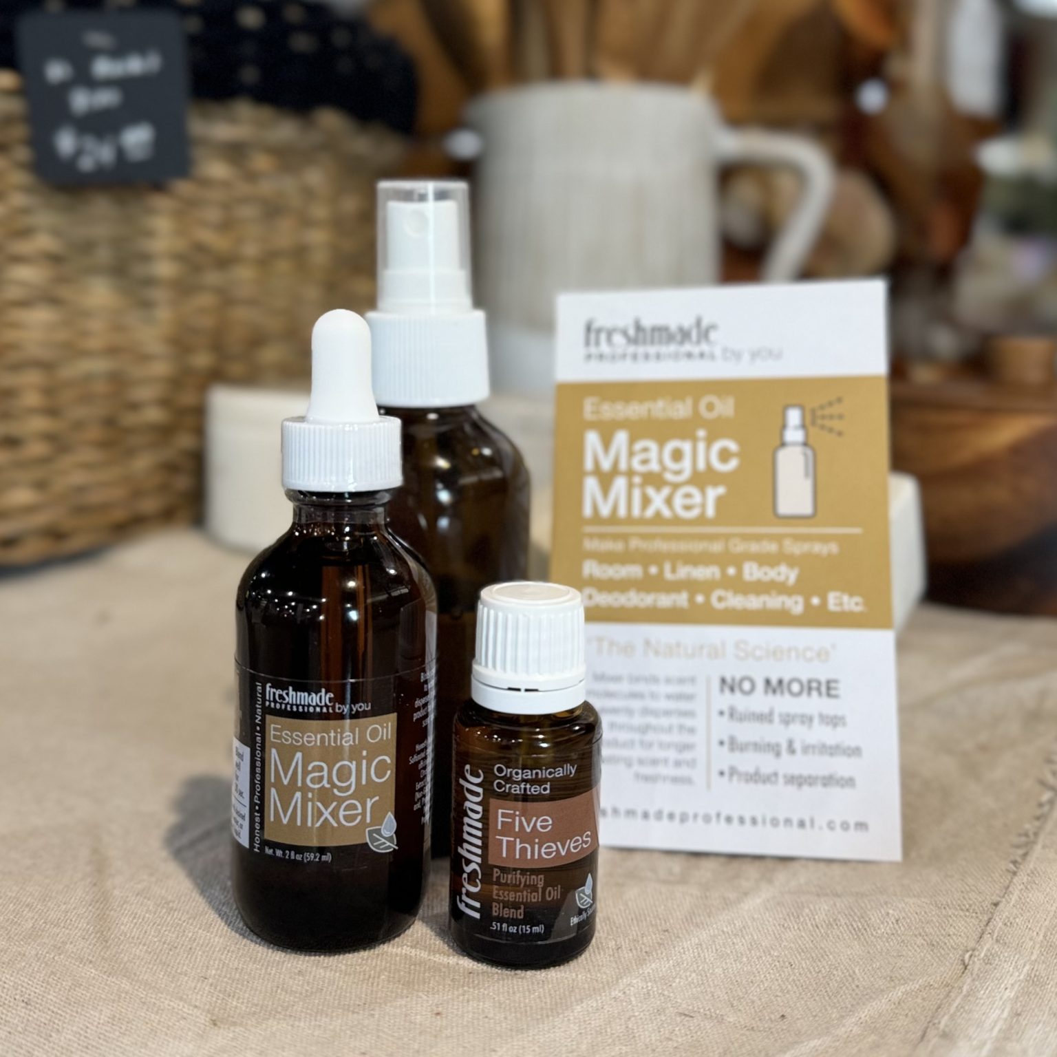 Air Purifying Cleansing Spray DIY Kit - Freshmade Professional